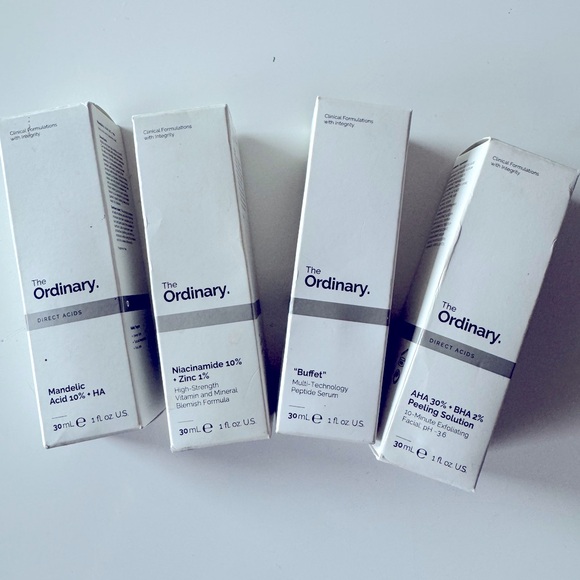 The Ordinary | Skincare | The Ordinary Skincare Lot Of 4 New | Poshmark